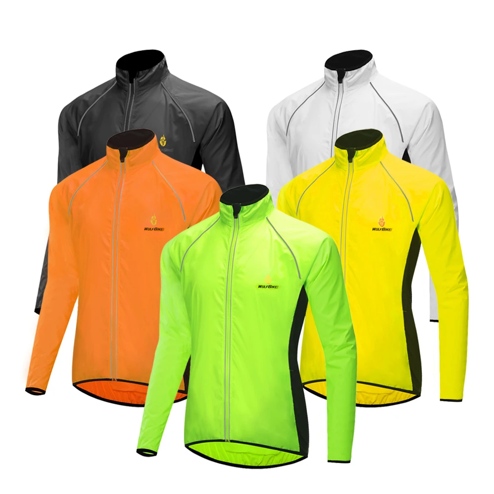 WOLFBIKE-New-Men-Bicycle-Cycling-Jersey-Breathable-Windproof-Jacket ...