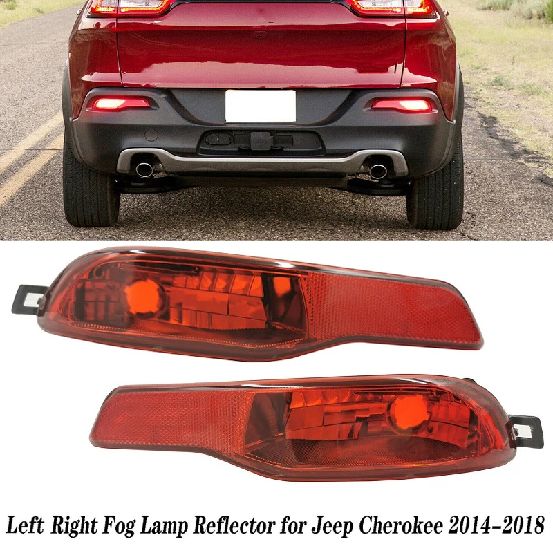 LED Rear Bumper Light for Jeep Cherokee 2014 2015 2016 2017 2018 Tail ...