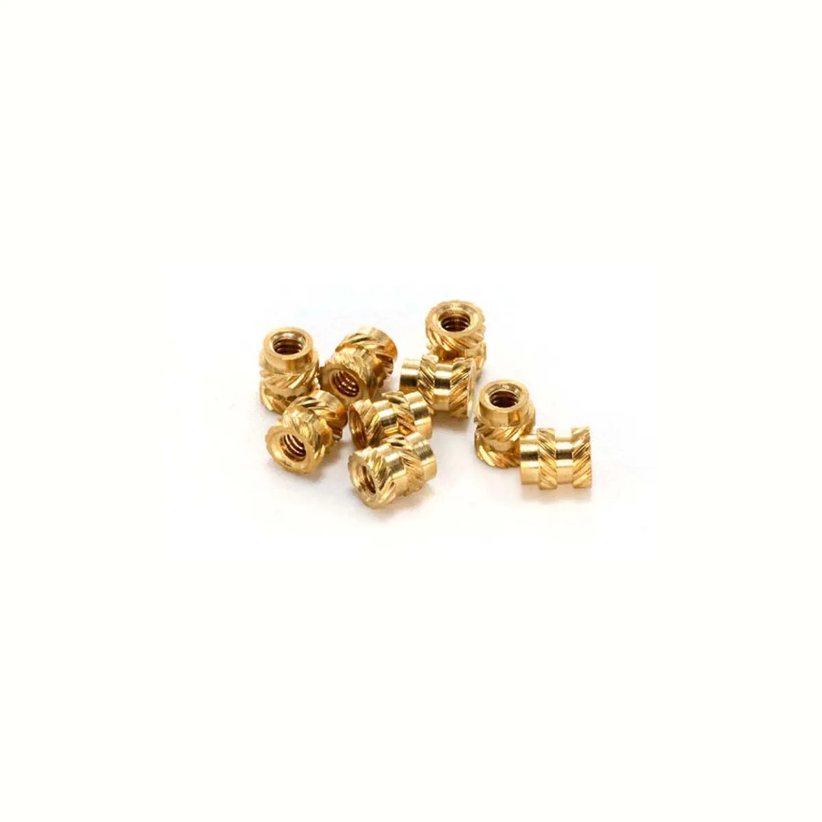 M1.6 Outer 2.3 2.5mm Brass Nut Phone Micro Nut Fastener,circular Knurl ...