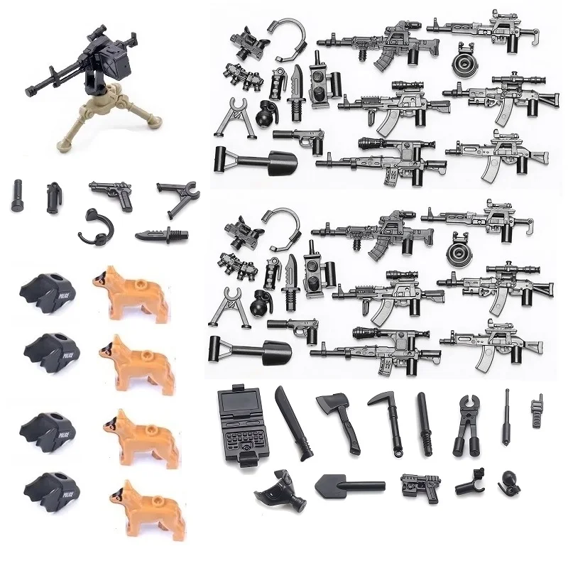 MOC Military Weapon Accessories SWAT Special Forces Army Soldier Gun ...