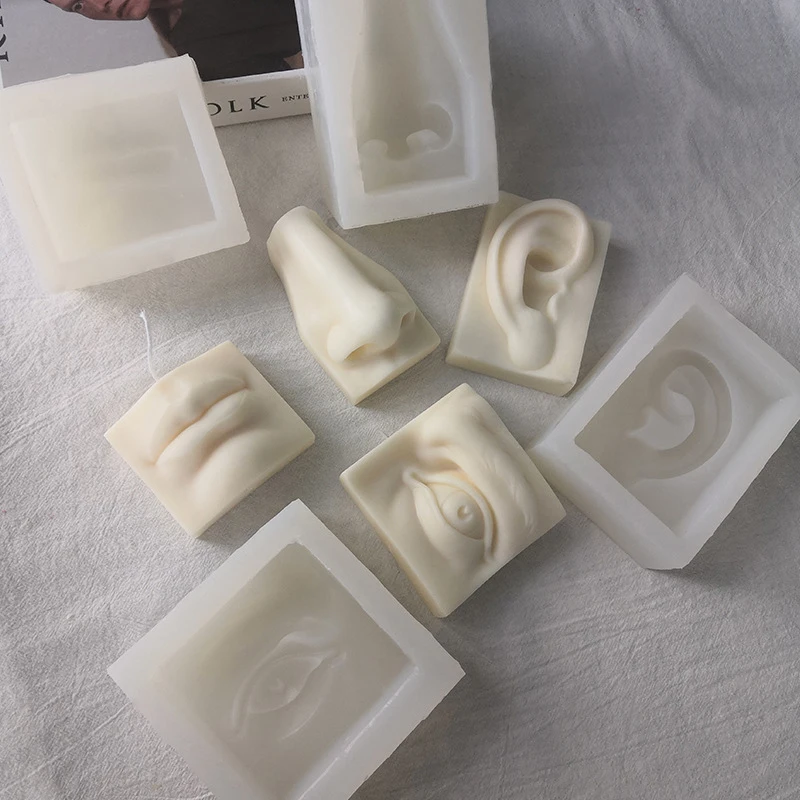1pcs-Funny-3D-Facial-Organs-Hand-made-Mold-Silicone-Mold-DIY-Hand-made ...