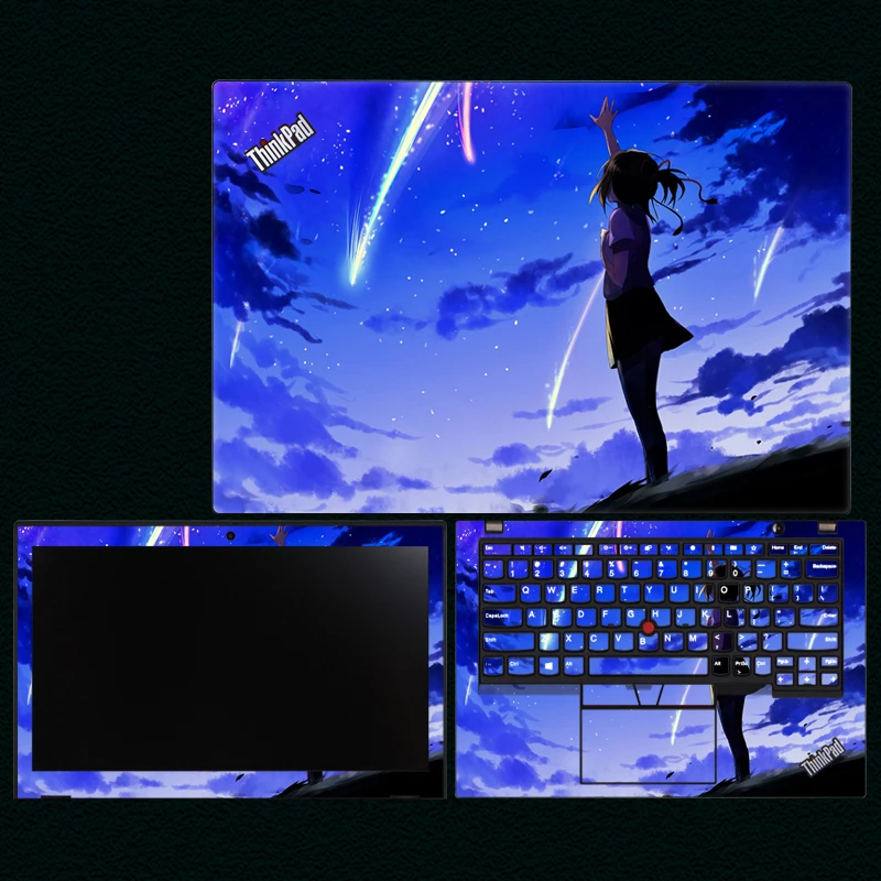 Laptop Decals for Lenovo ThinkPad E14/E15 Colorful Painting Vinyl ...