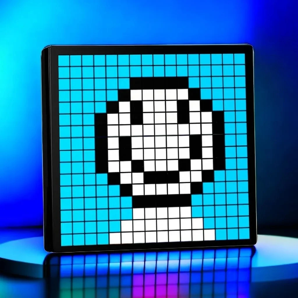 LED Pixel Smart Screen Matrix Display APP Control Night Light ...