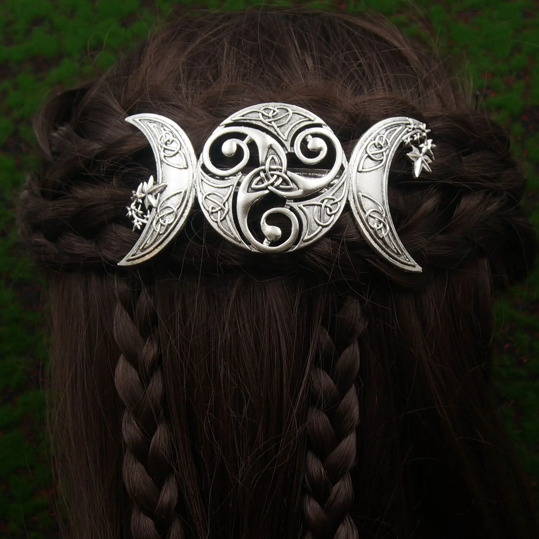 Gothic Mysterious Witch Star Triple Moon Hair Clip: The Ultimate ...