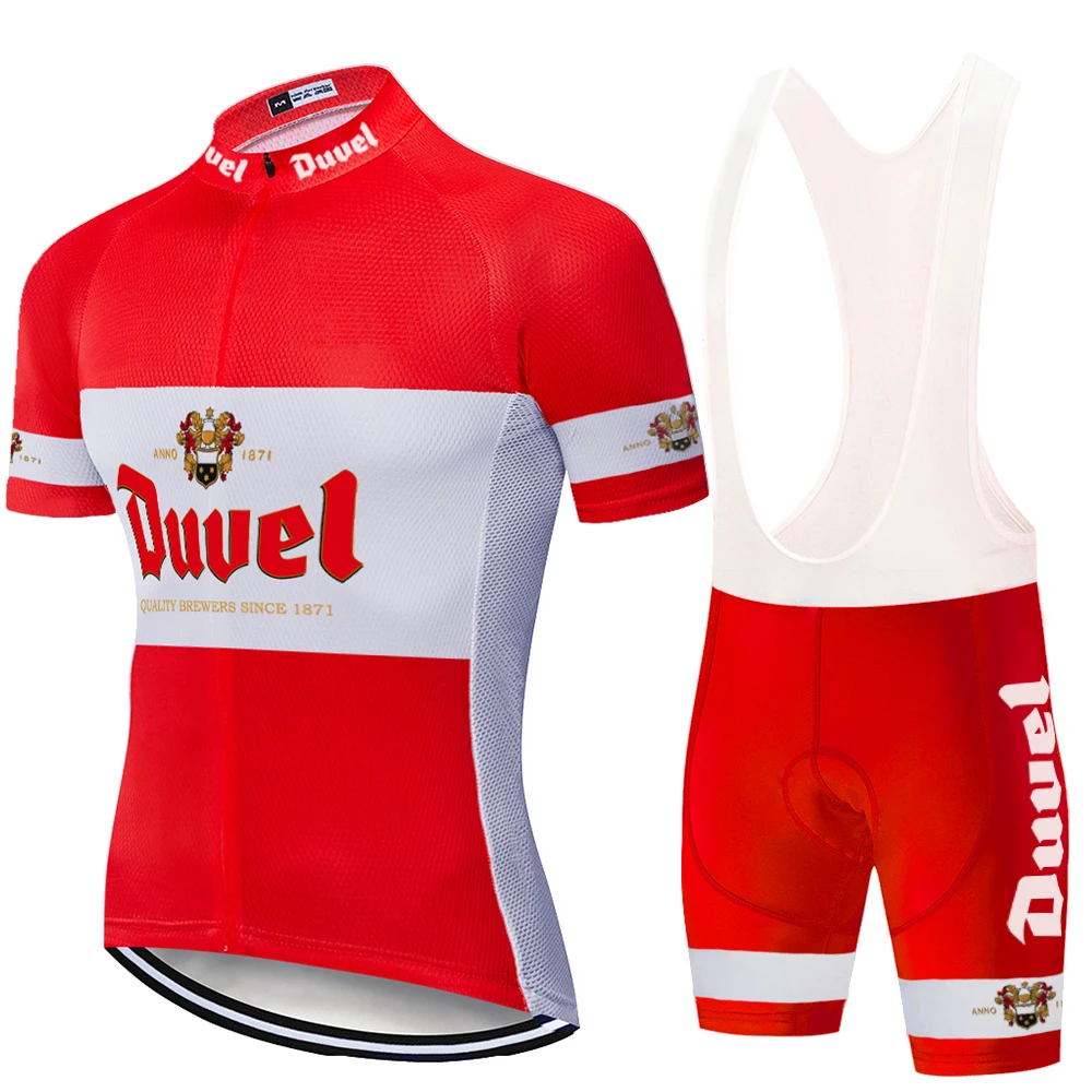 DUVEL 2025 proteam MEN cycling jersey set roupa ciclismo gel breathable ...