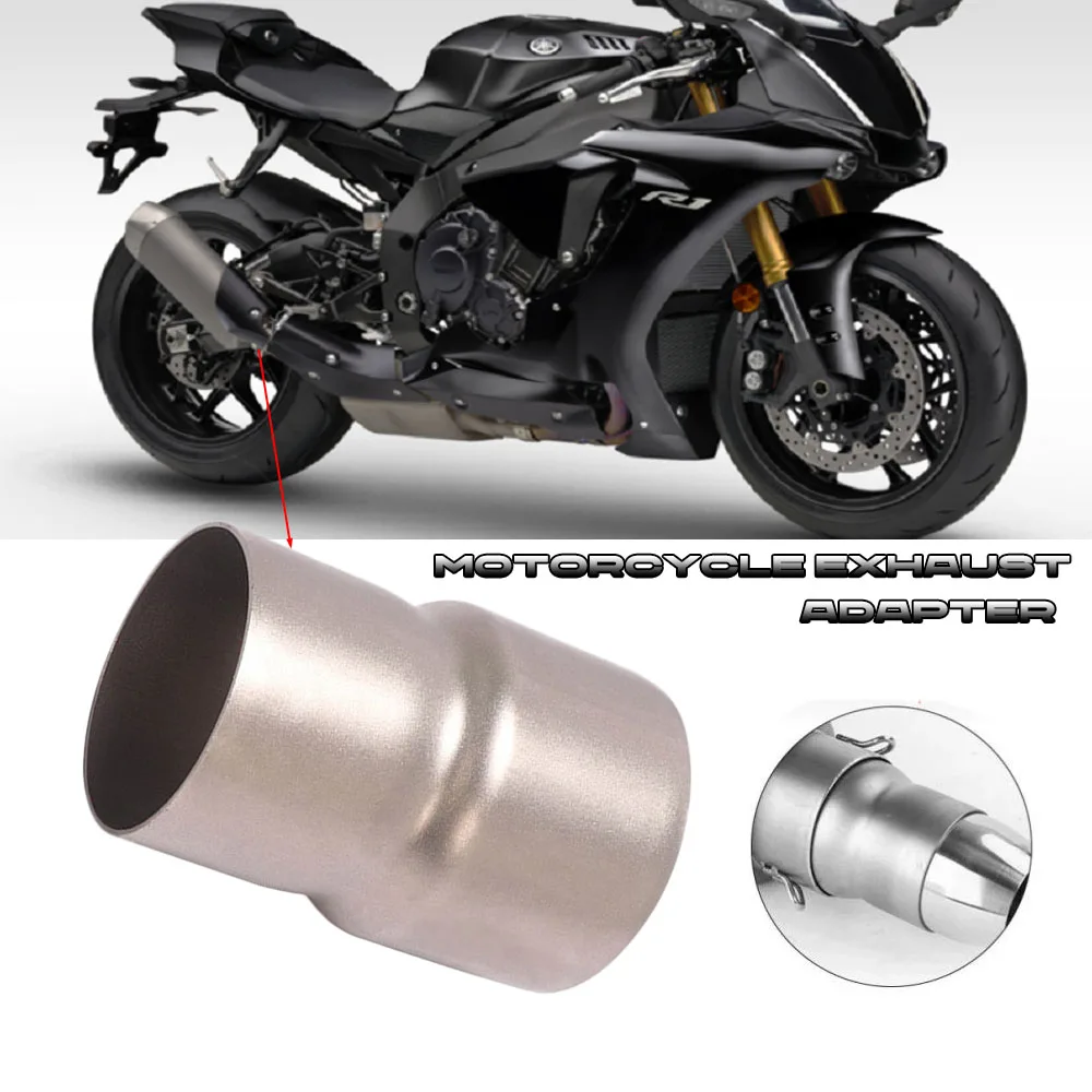 Universal-Motorcycle-Exhaust-Pipe-Adapter-60mm-to-51mm-Muffler-Tube ...