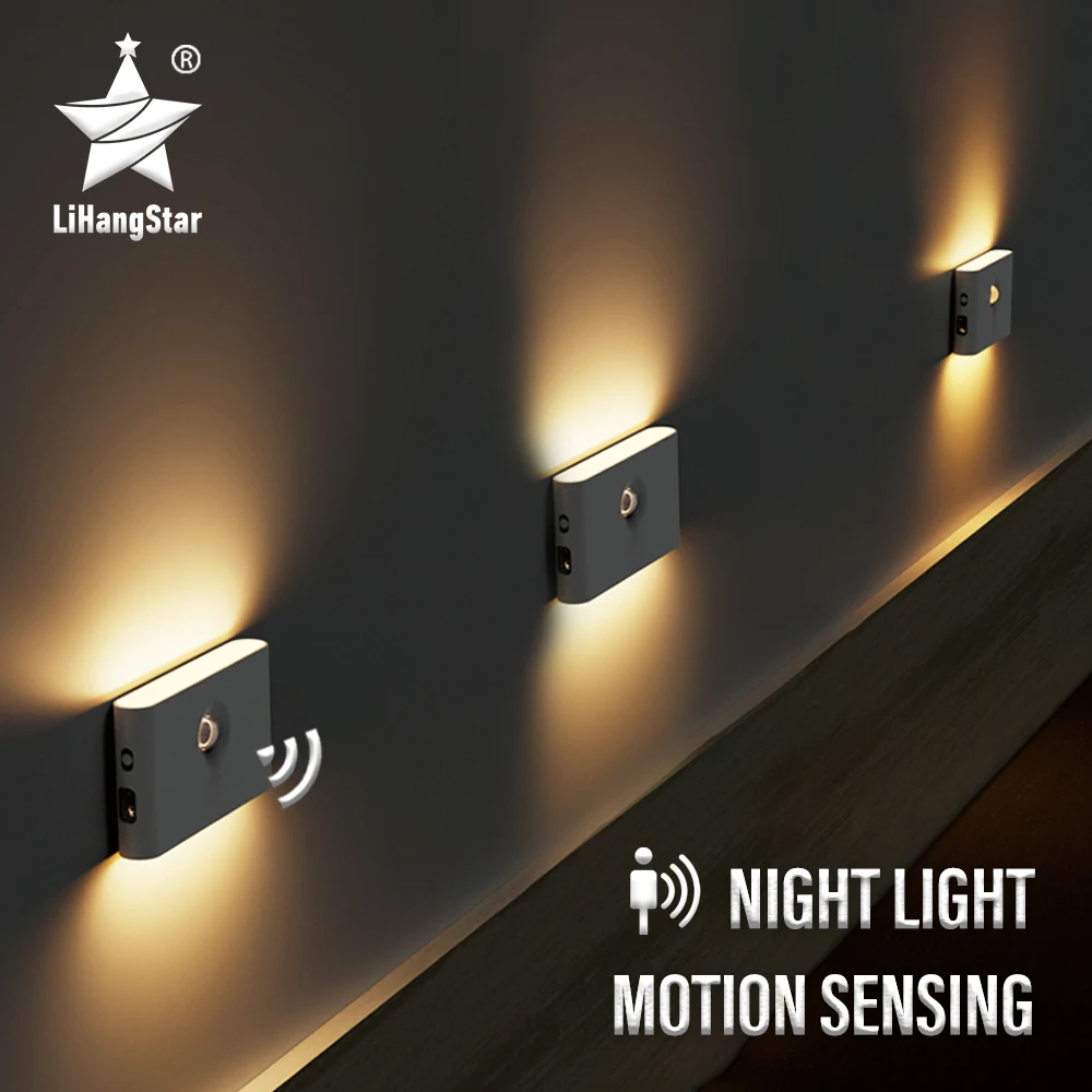 Veilleuse-LED-Induction-sans-fil-avec-chargeur-USB-luminaire-mural ...