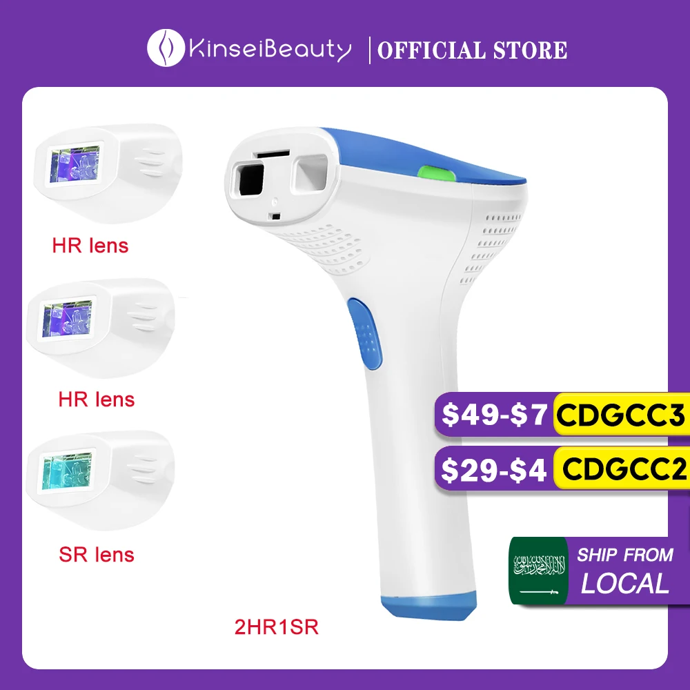IPL Depiladora Laser Hair Removal Device with 500000 Shots Bikini Body ...