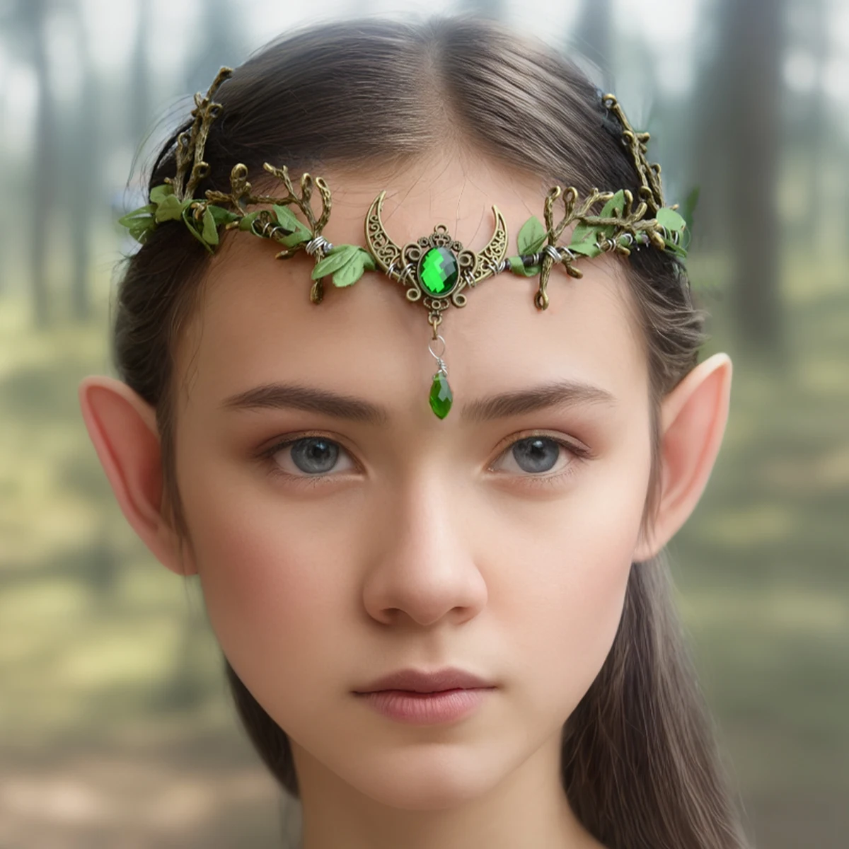 Handmade Forest Woodland Elf Hair Tiara Butterfly Deer Twig Branch ...
