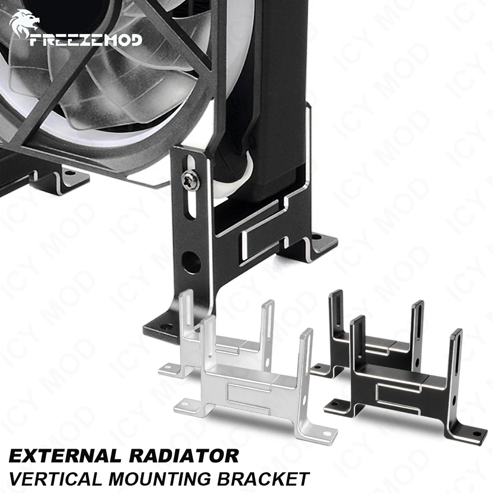 Radiator External Vertical Installation Bracket FREEZEMOD Water Cooling ...