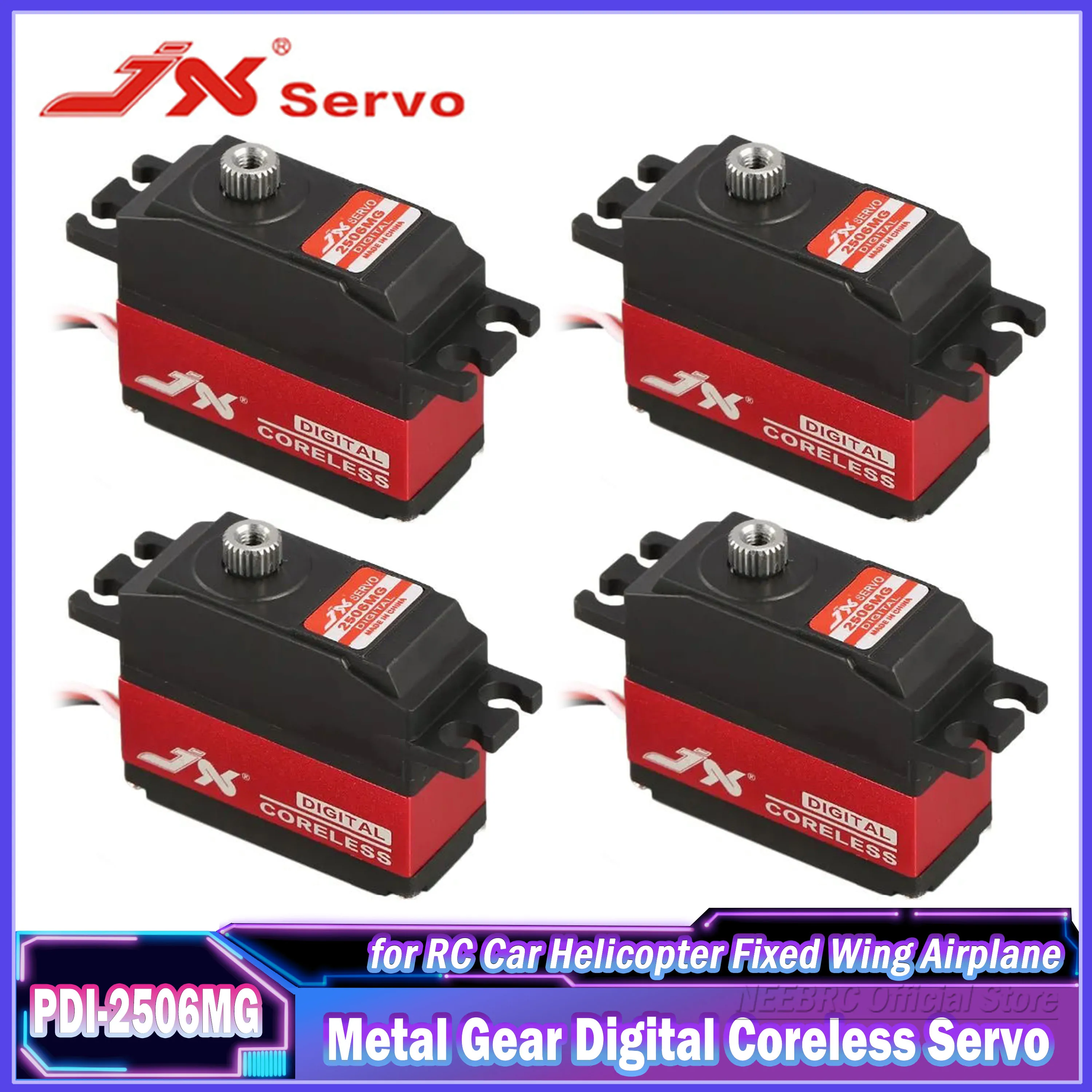 JX-Servo-25G-PDI-2506MG-6-6KG-Coreless-Metal-Gear-Digital-for-RC-Car ...