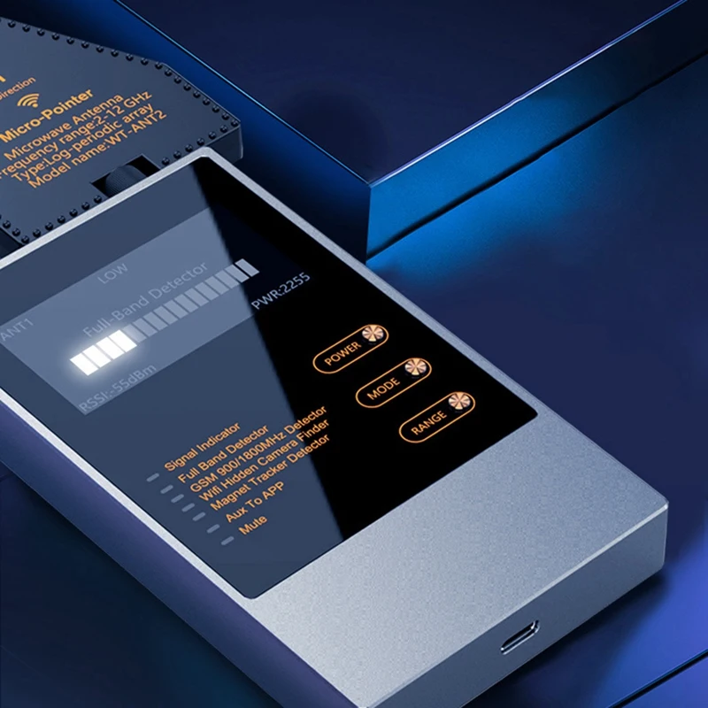 Detektor Wt10 Rf Signal Camera Wifi Gsm Sound Tracker Wiretap Finder ...