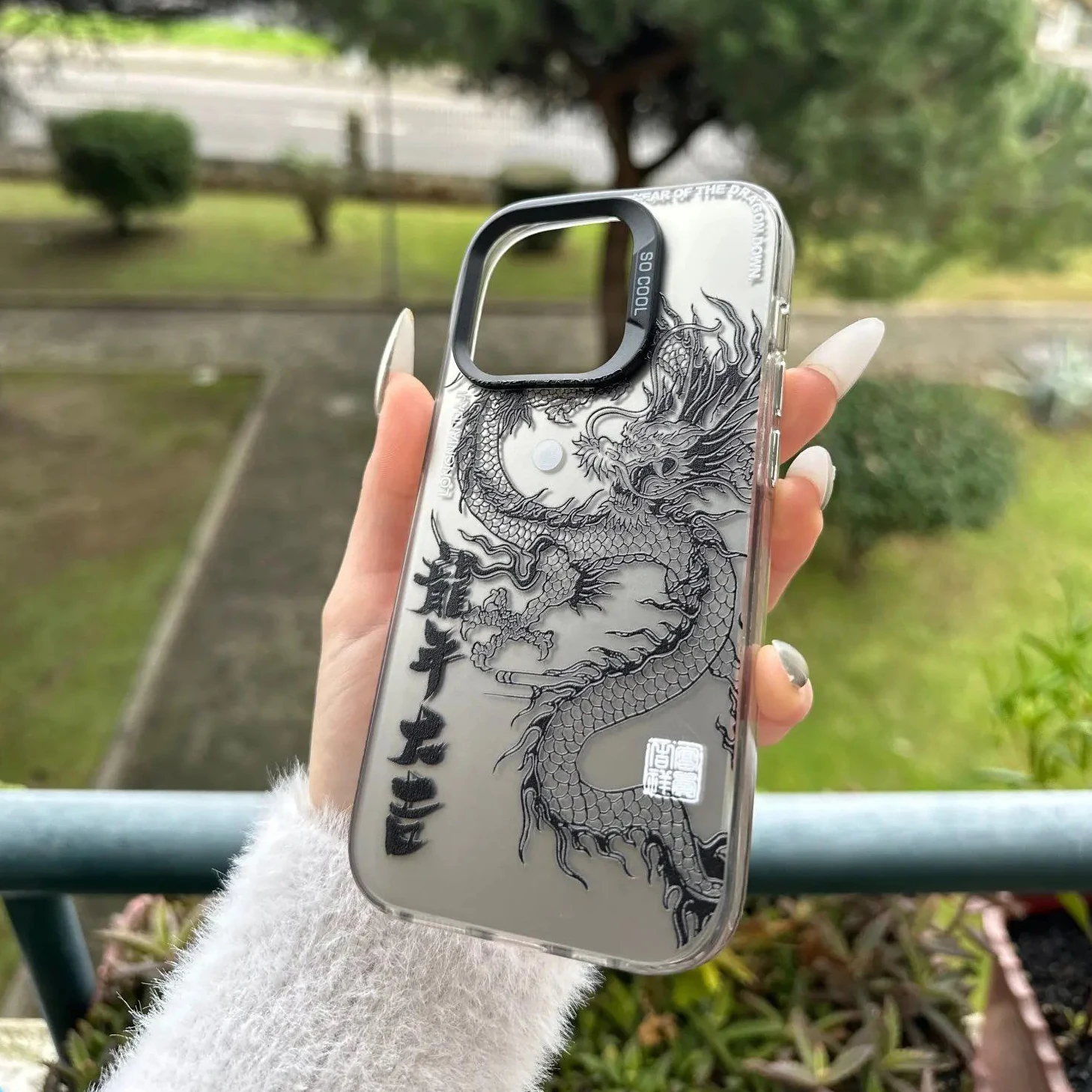 Illusory-Color-Chinese-Dragon-Phone-Case-for-Infinix-Hot-8-9-10-12-20 ...