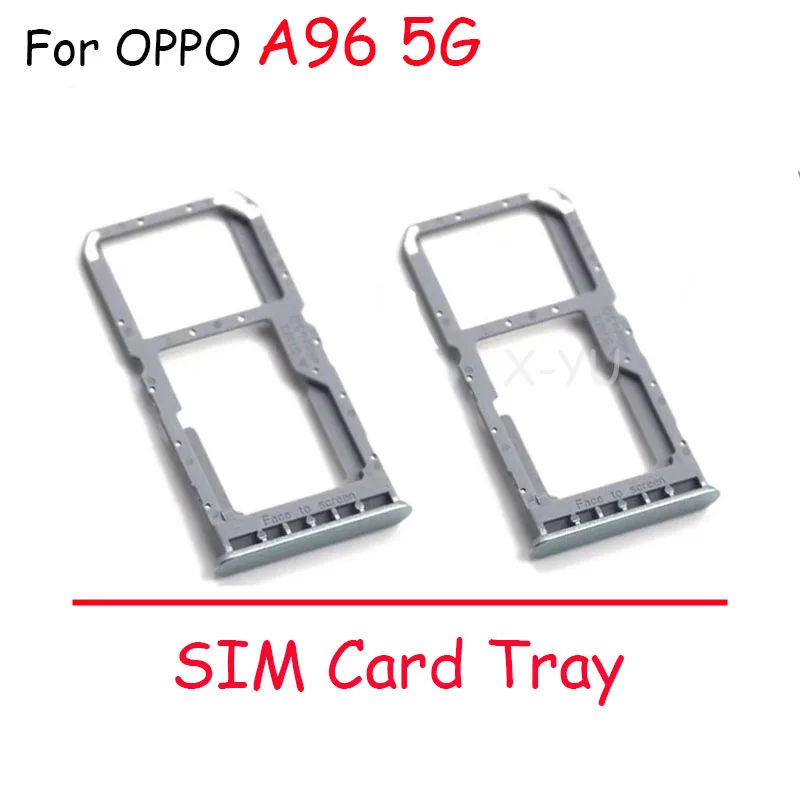 For OPPO A96 5G Sim Card Slot Tray Holder Sim Card Reader Socket ...