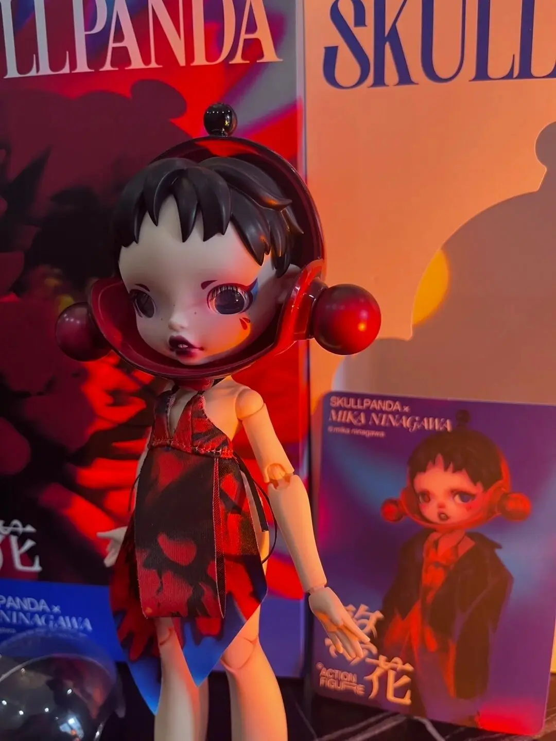 Original Skullpanda White Dew & Mika Ninagawa Fanhua Bjd Movable Dolls ...