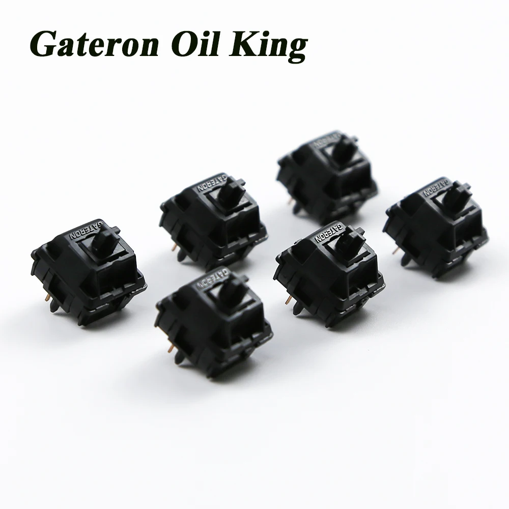 Gateron-Oil-King-Keyboard-Switches-Lubed-Linear-Mechanical-Keyboard ...