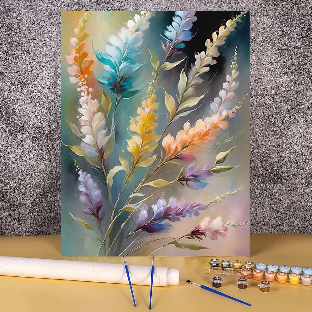 Diy Painting By Numbers Coloring For Adults Woman Markers By Numbers ...