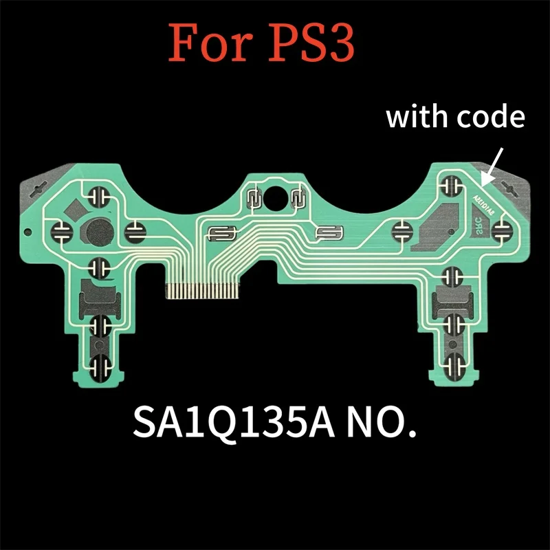 50pcs/lot Keypad Flex Cable for PS3 Game Pad Controller SA1Q135A 135a ...