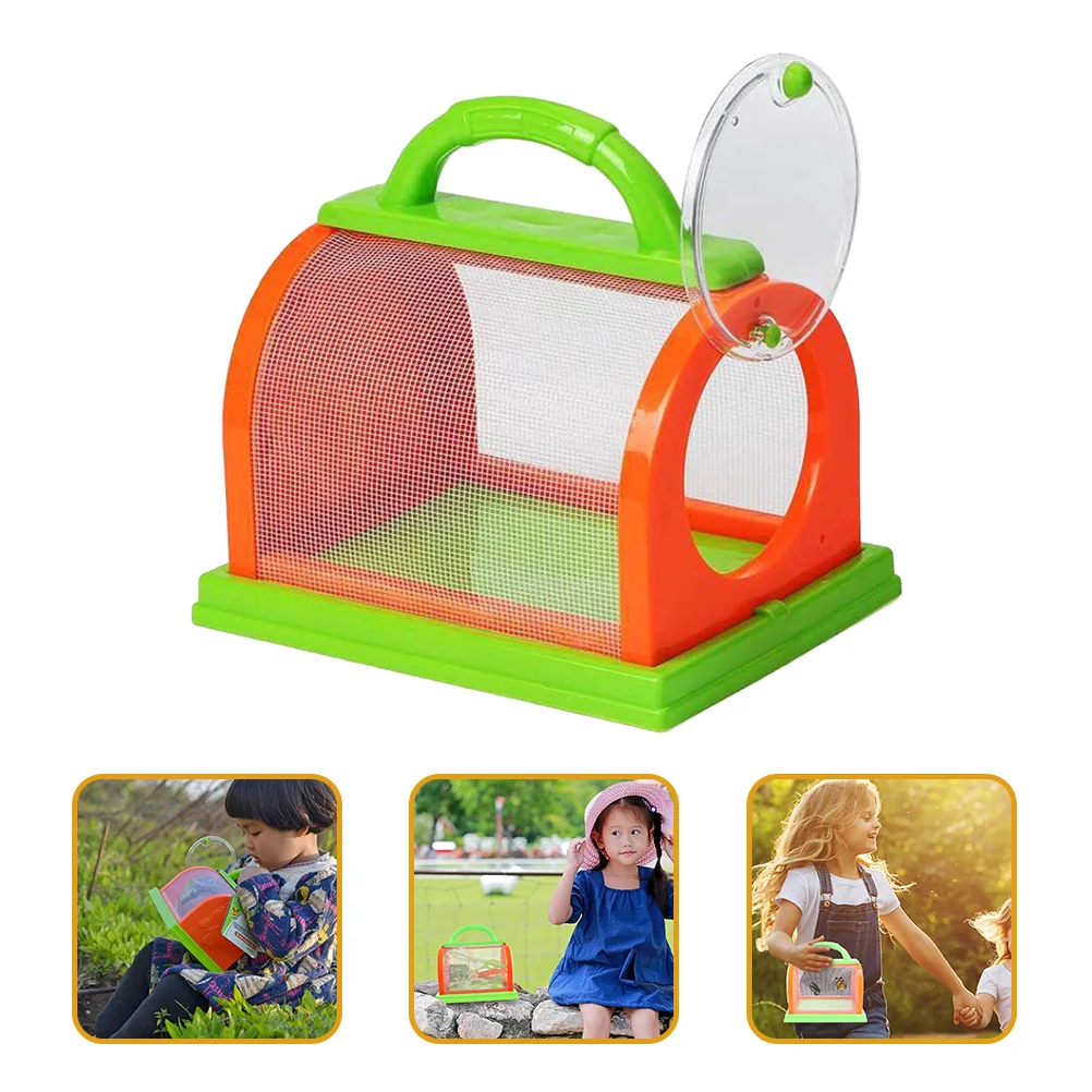 Insect-Collection-Cage-Box-Kit-Habitat-Observation-Kids-Catcher ...