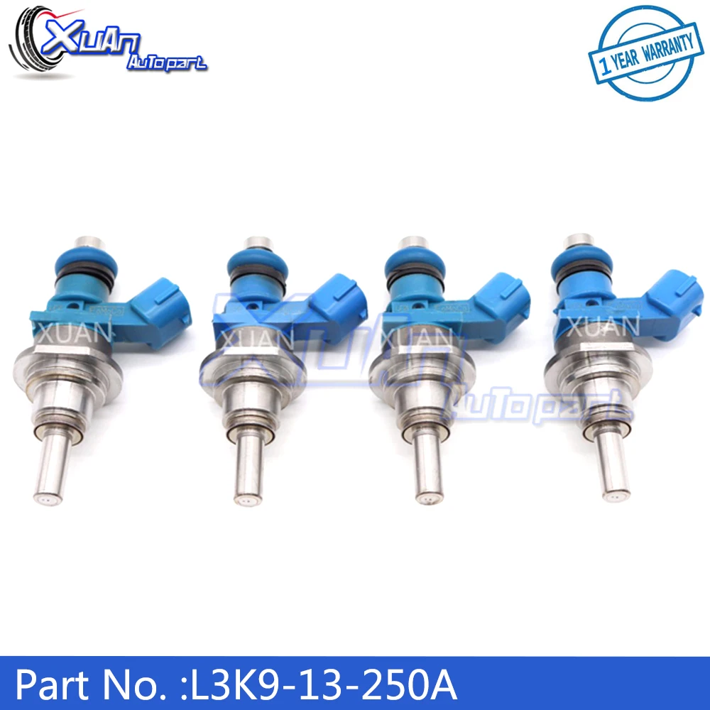 XUAN Fuel Injector Nozzle L3K9-13-250A L3K913250A For Mazda 3 6 CX-7 2 ...