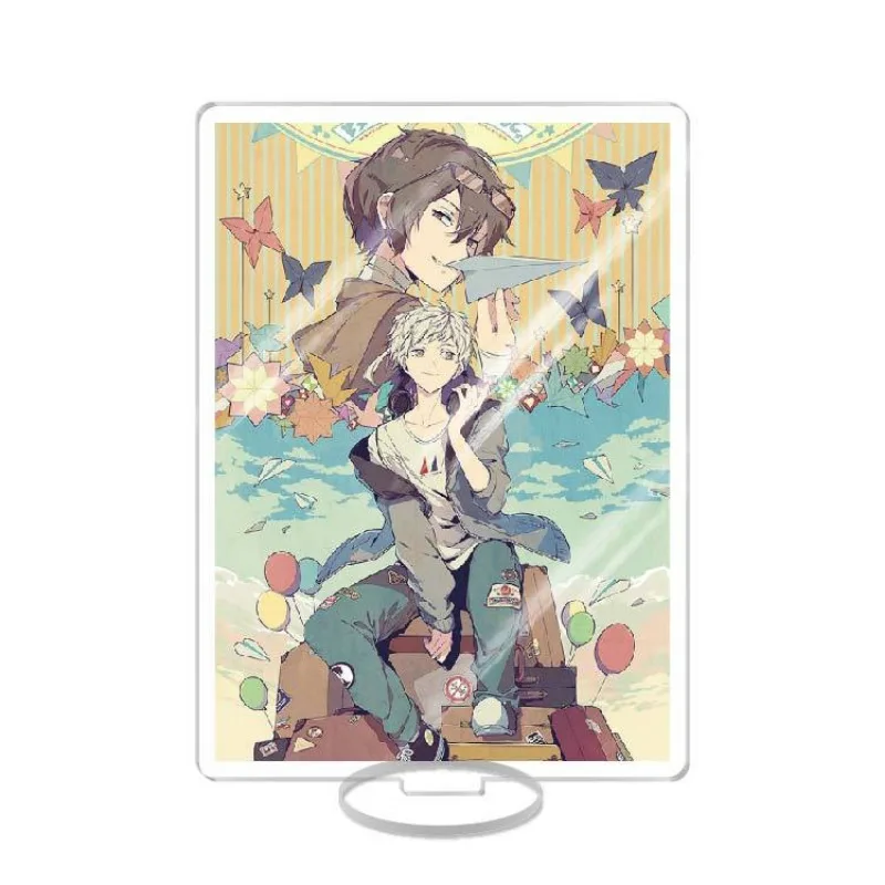 Dog Man Jiumaocleu 2 Figure Anime BSD Dazai Osamu E Nakahara Chuuya ...