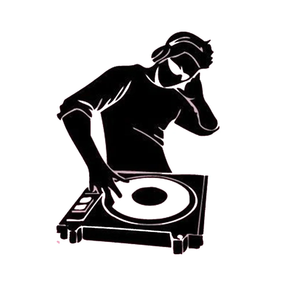 Dj Clipart Black And White