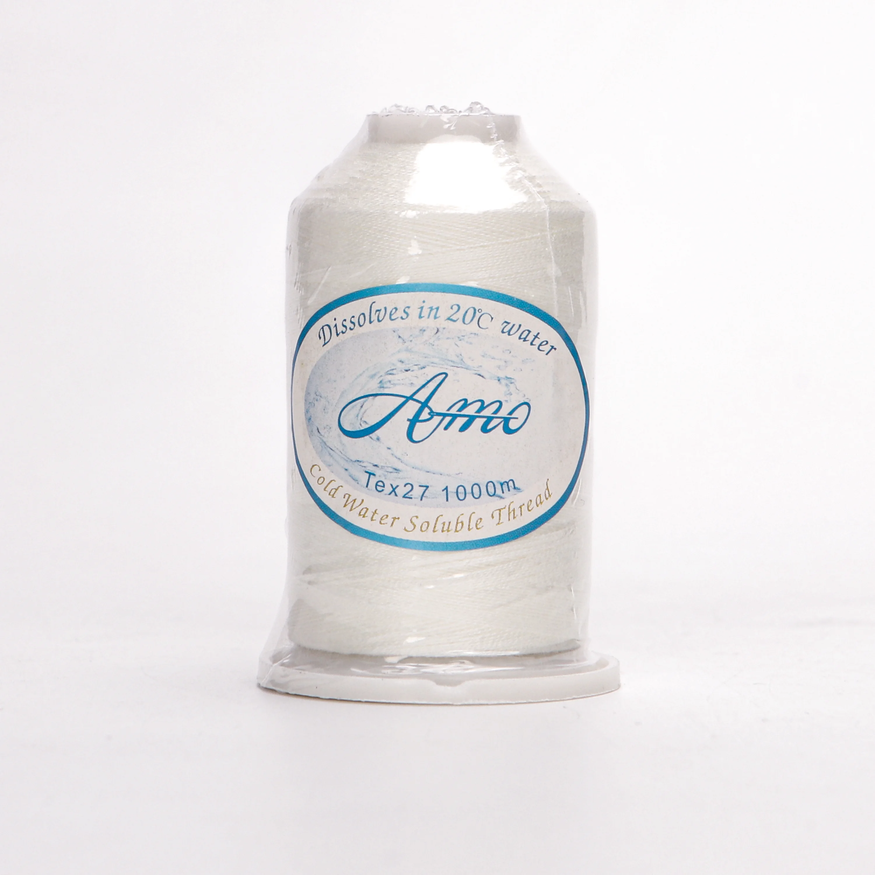 Amo Brand 1000 Meter Tex 27 Cold Water PVA Soluble Sewing Thread 20C ...
