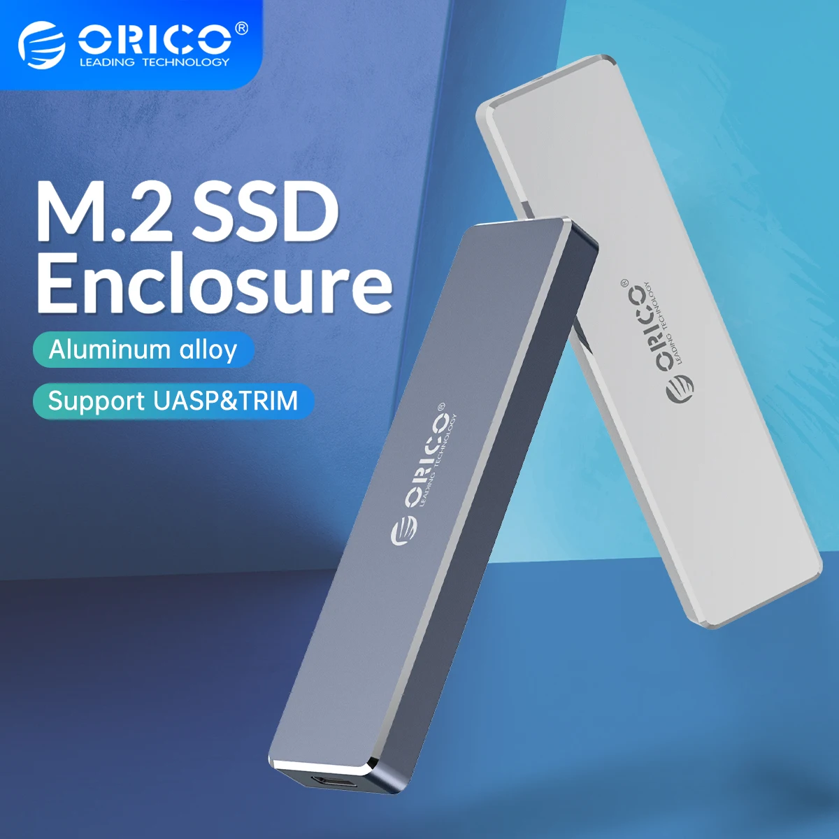 Orico M.2 Ssd Case Nvme Enclosure For Nvme Pcie Ngff Sata M/b Key Ssd ...