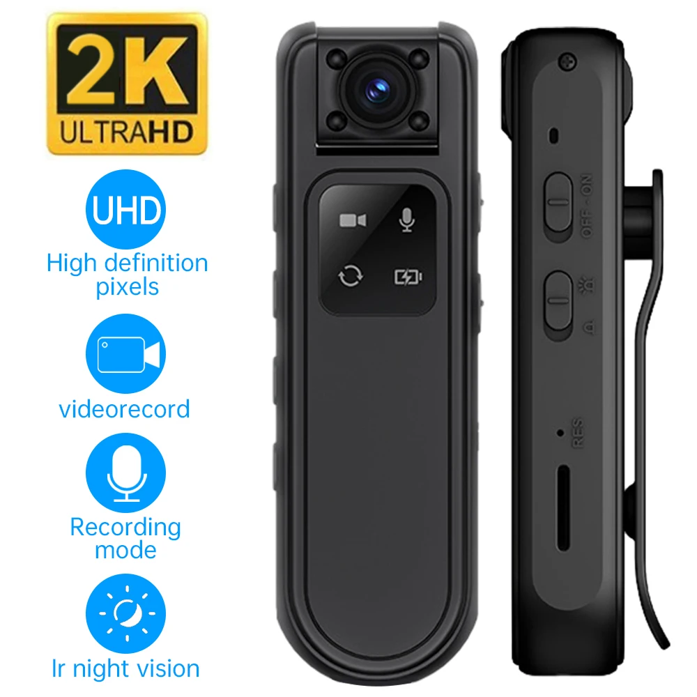 2K-HD-Mini-Camera-Portable-Small-Digital-Video-Recorder-Police-Bodycam ...