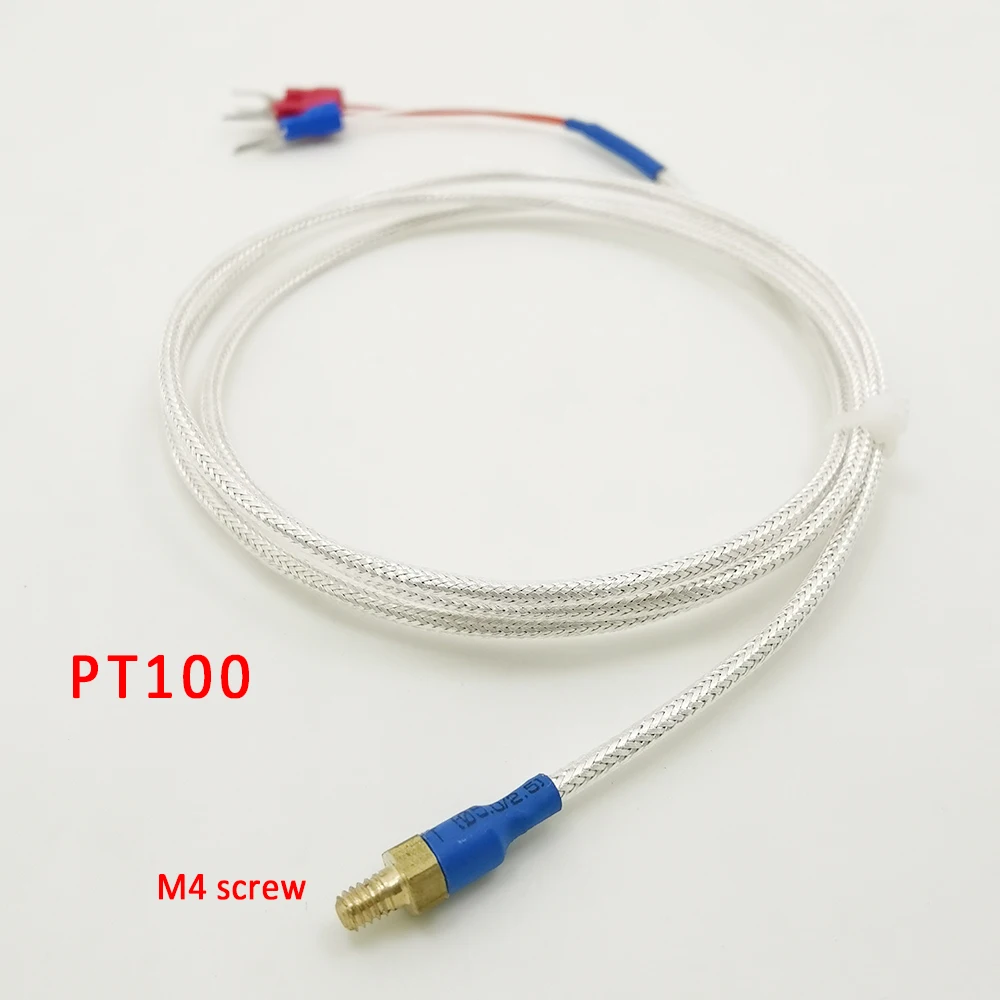 M4 screw PT100 Thermocouple Sensor Probe Platinum Resistance ...