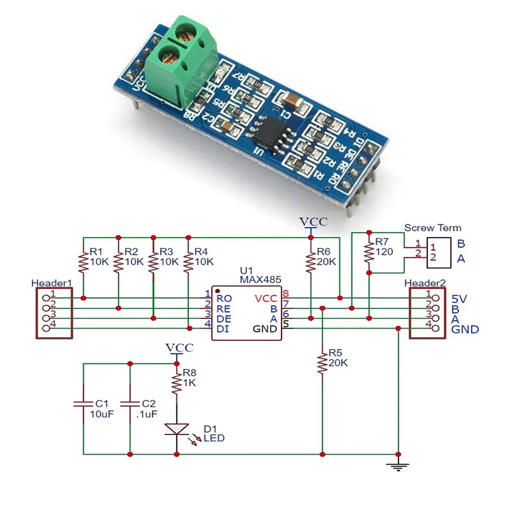 Uart rs485 преобразователь схема | Obrezka.com