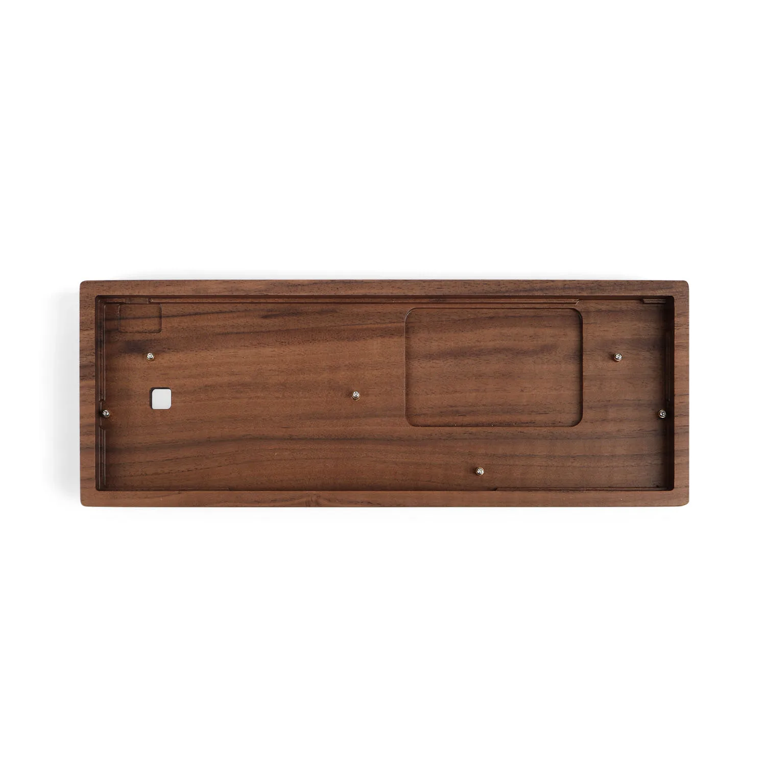 GH60 Poker60% Mechanical Keyboard Walnut Case Pear Flower Wood Zebra ...