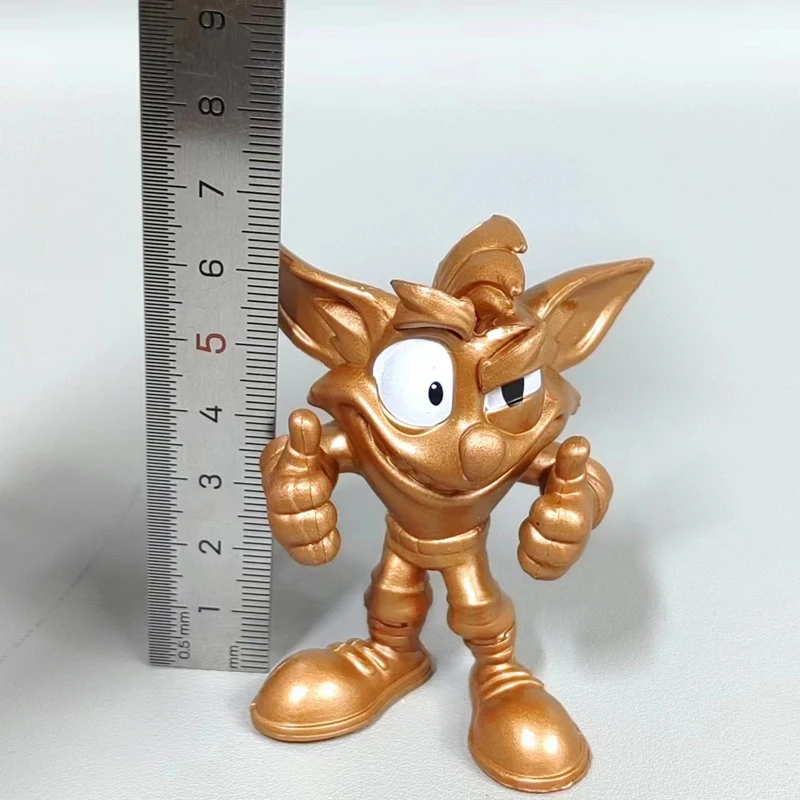 Figura de acción de Crash Fox, modelo Bandicoot de PVC de 6-7 cm para ...