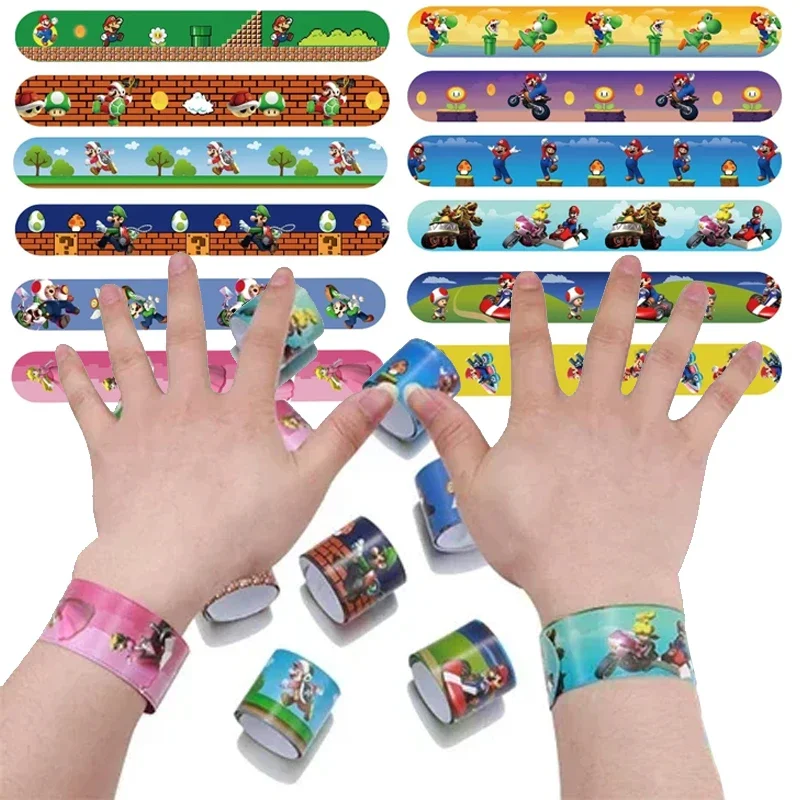 Original-Super-Mario-Series-Children-Clap-Ring-Random-1pcs-Slap ...