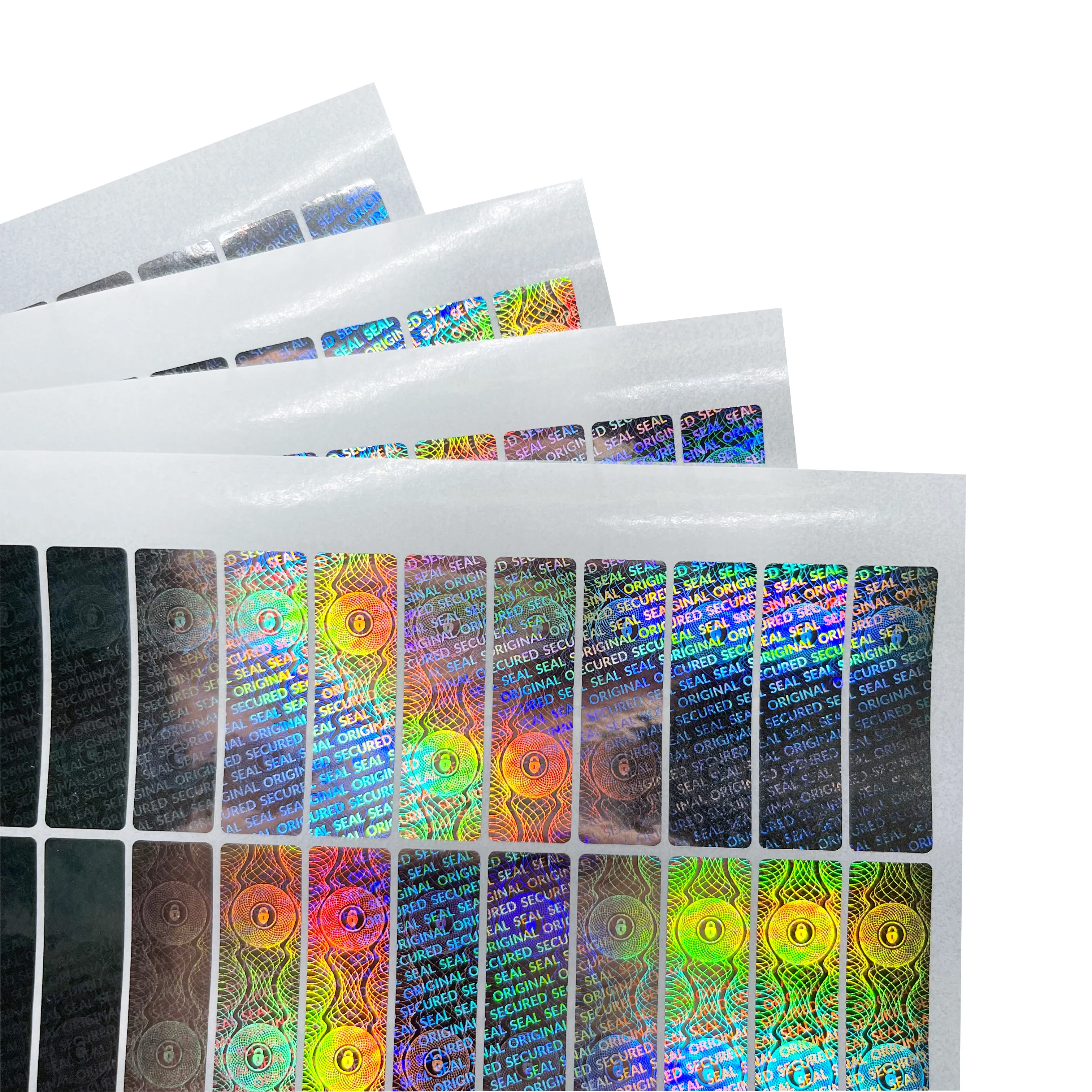 100pcs-holographic-safety-Seal-sticker-laser-tamper-proof-original ...