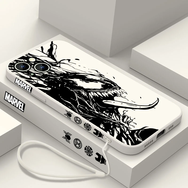 Marvel-Superhero-Venom-Cool-Phone-Case-For-Apple-iPhone-15-14-13-12-11 ...
