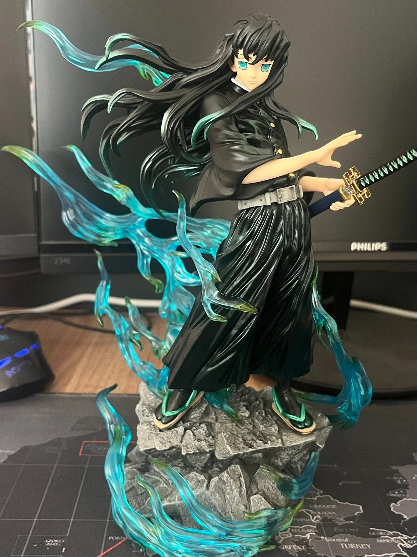 Muichiro Tokito Figure - Demon Slayer Infinity Castle Tokito Muichiro ...