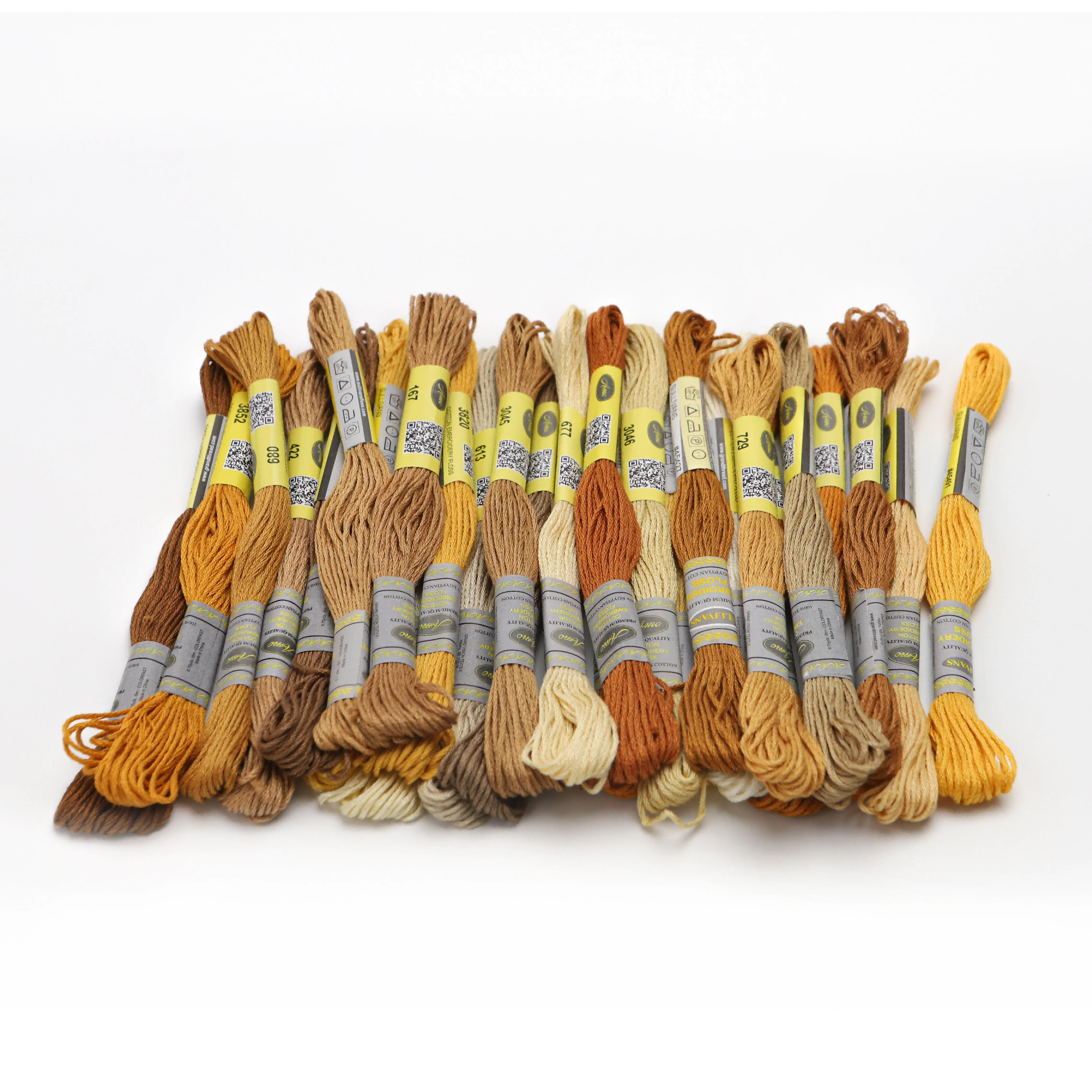 13Th DMC Chart Column 12 Pcs 8 Meter Double Mercerized Egyptian Cotton ...