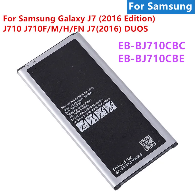 Batería original para Samsung Galaxy J7, EB-BJ710CBC de 3300mAh ...
