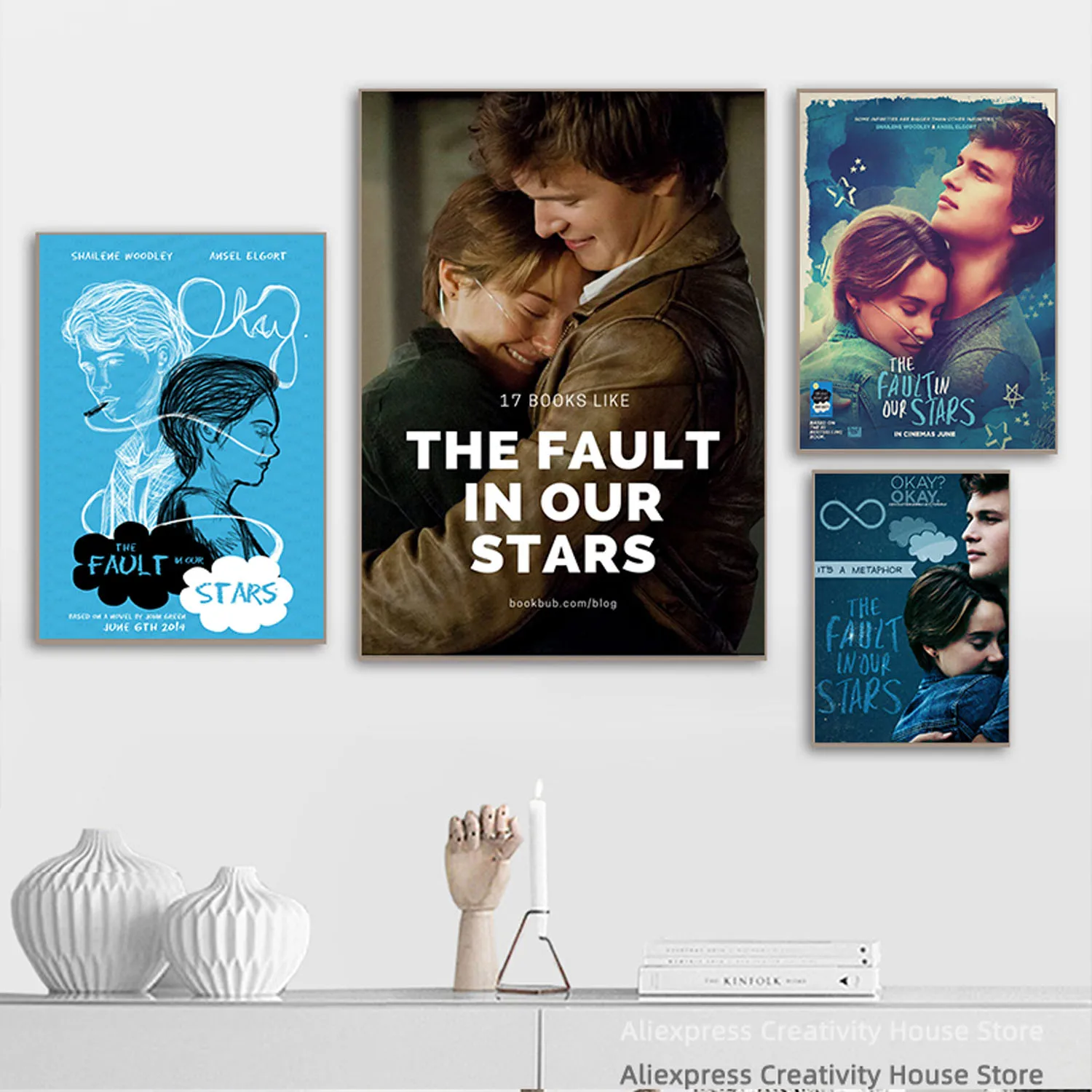 The Fault In Our Stars Collage Poster