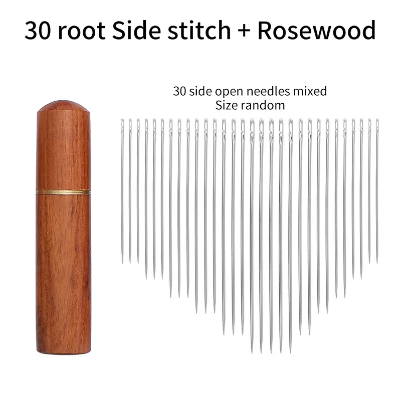 Black-Rectangle-Sewing-Needle-Storage-Case-Magnetic-Embroidery-Needles ...