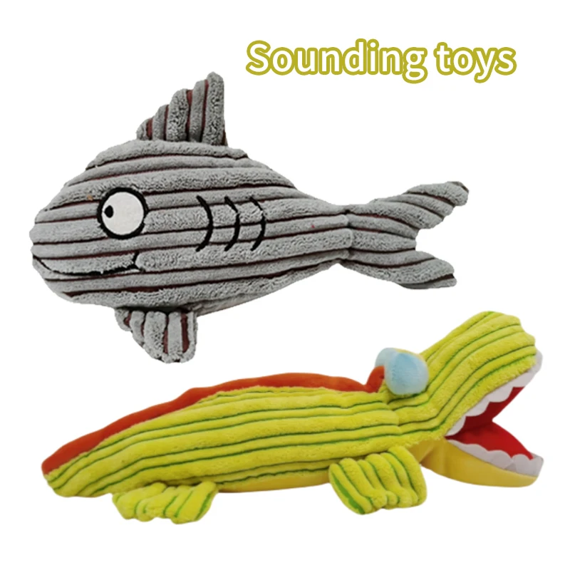 Dog-toys-plush-gritting-teeth-vocalization-artifact-golden-retriever ...