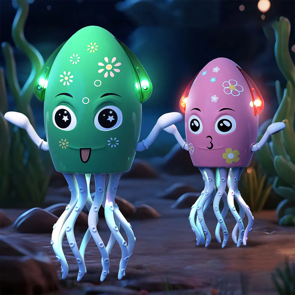 Dancing Octopus Kid Electronic Pet Toys Cartoon Interactive Development ...