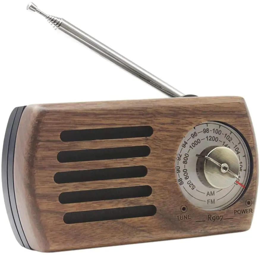 Retro Fm Radio Wooden Style | Portable Retro Wooden Radio | Classic ...
