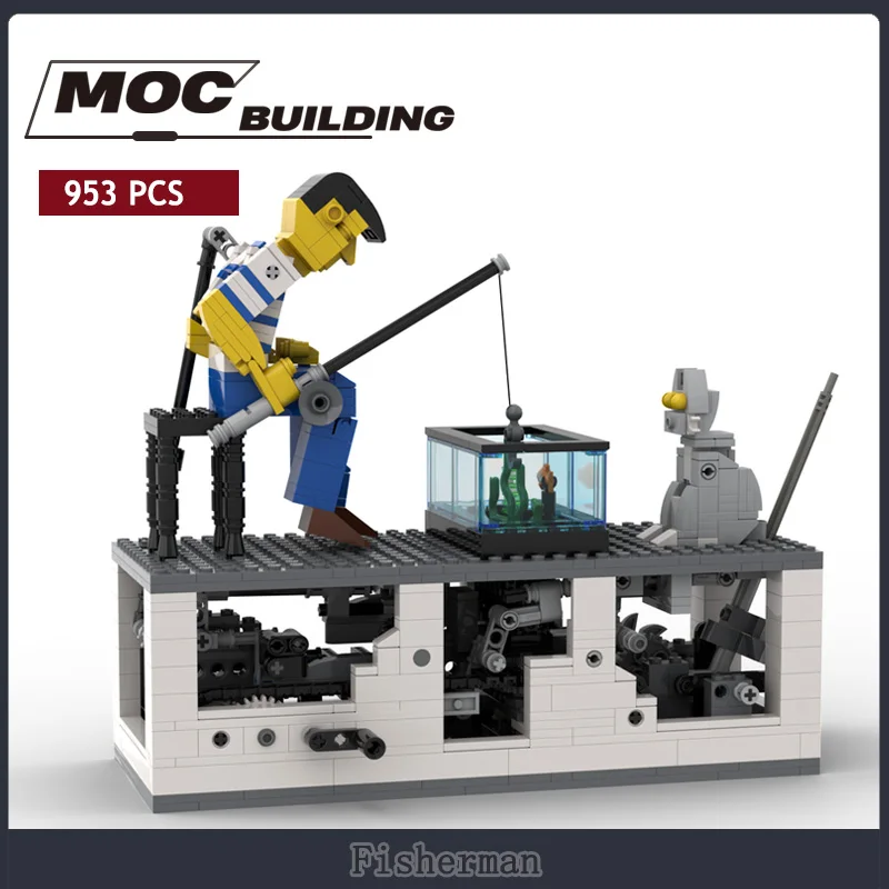 Creative-Fisherman-Moc-Building-Blocks-GBC-Sport-Model-Technology ...