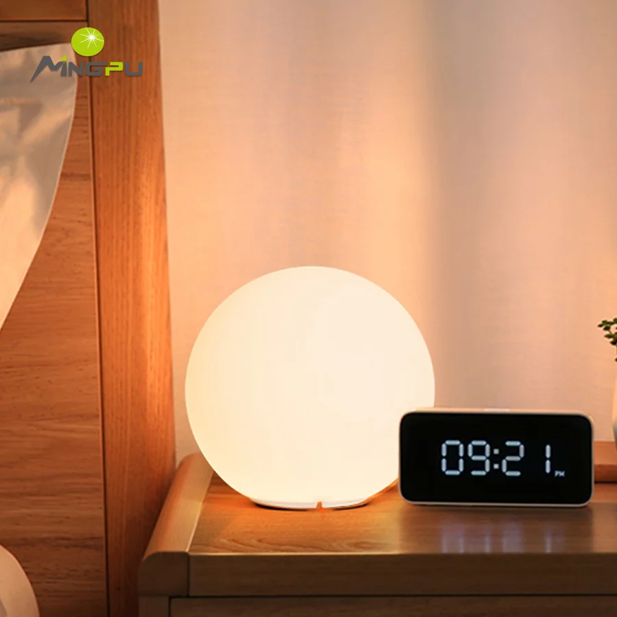 LED Night Light Ball Creative Atmosphere Lamp Decorative Table Lamp ...