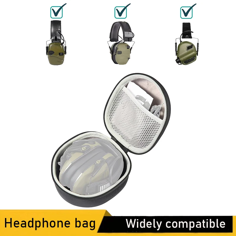 Tactical-headset-storage-bag-shooting-earmuff-storage-bag-compatible ...