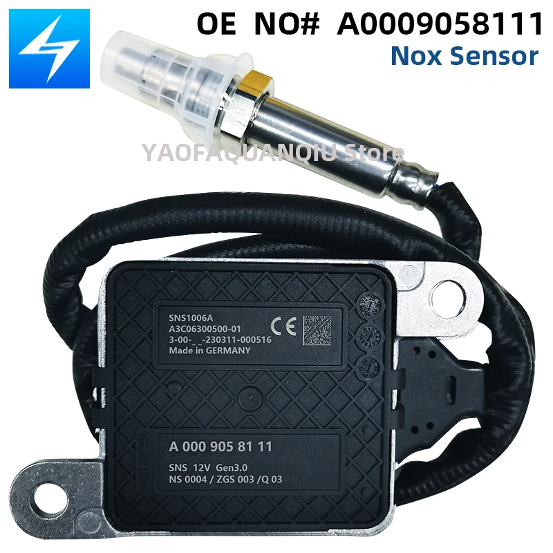 A0009058111-0009058111-Nitrogen-Oxygen-Sensor-NOX-Sensor-For-Mercedes ...