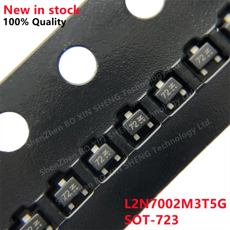 50PCS L2N7002M3T5G 2N7002M3T5G Marking 72 SOT-723 SMD Field effect ...