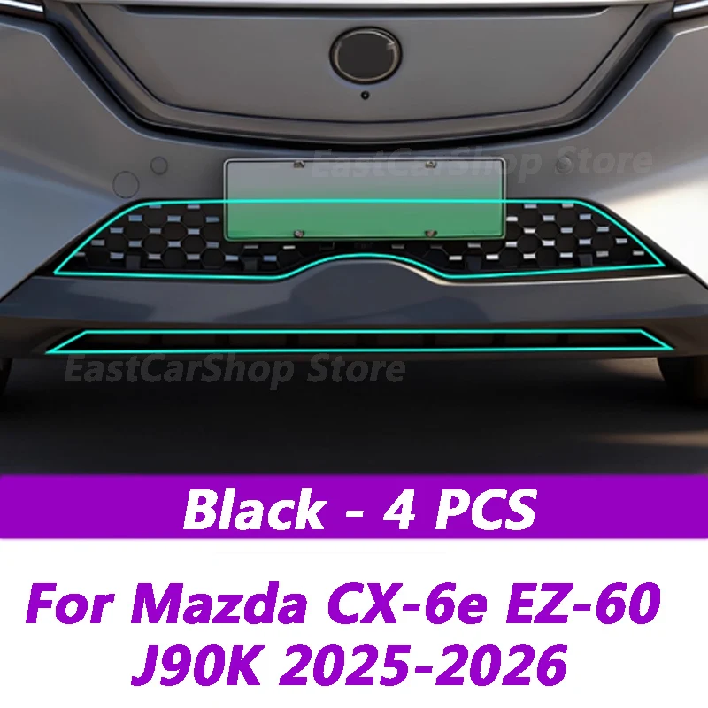For Mazda CX-6e EZ-60 J90K 2025 2026 Car ABS Front Insect Screening ...